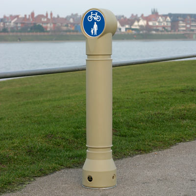 Mini-Ensign™ Bollard by Glasdon