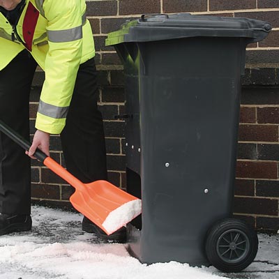 Rollastor™ Portable Grit Salt Bin - Glasdon