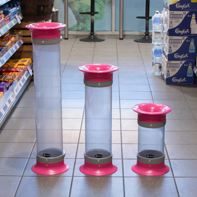 C-Thru™ 10L Battery Recycling Bin - Collection Tube – Glasdon