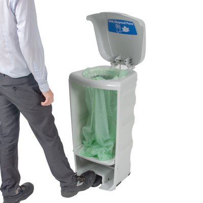 Nexus® Shuttle PPE Waste Bin - Free Delivery - Glasdon International