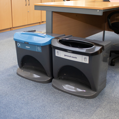 Nexus® Stack 60 - 2 Stackable Recycling Containers - Home or Business ...