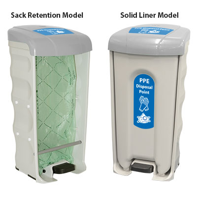 Nexus® Shuttle PPE Waste Bin - Free Delivery - Glasdon International