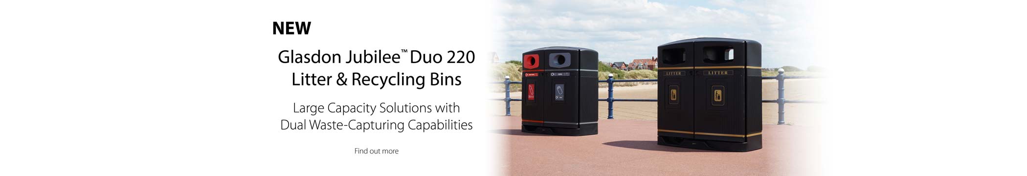Suppliers of Litter Bins, Recycling Bins, Bollards & More - Glasdon Ireland